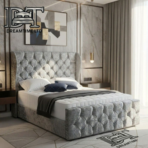 Curvewing Florida Bed Frame – Luxury Modern Comfort with Elegant Desig ...